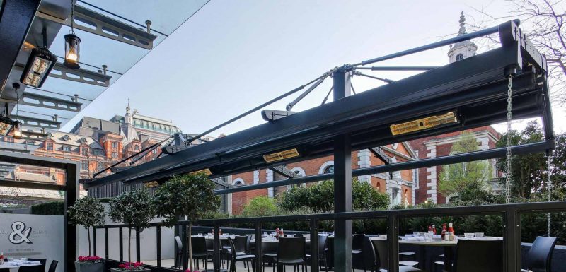 What infrared heaters are ideal for a restaurant or bar? - Aureum Products