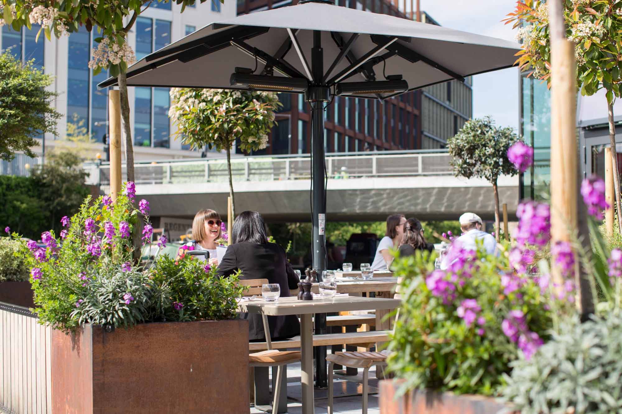 What infrared heaters are ideal for a restaurant or bar? - Aureum Products